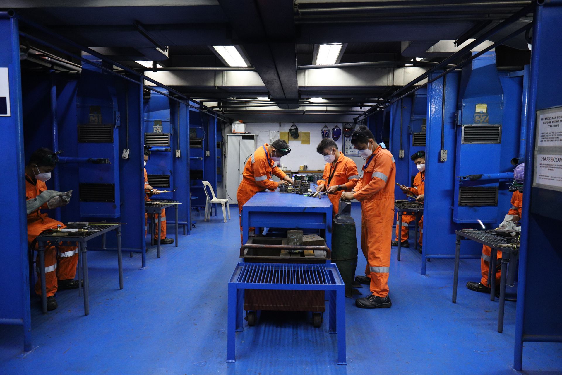 Workshops & Laboratory | United Marine Training Center